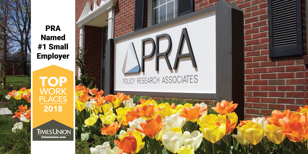 Policy Research Associates Named #1 Small Business in the 2018 Top ... Policy Research Associates Named #1 Small Business in the 2018 Top ...