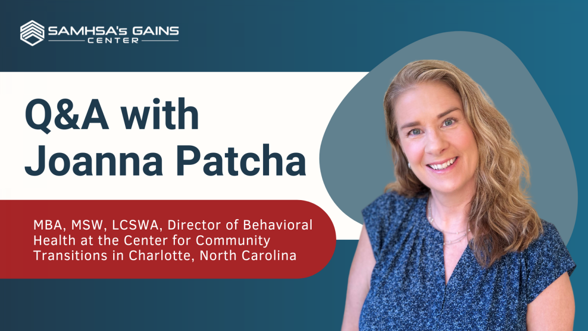 Q&A with Joanna Patcha